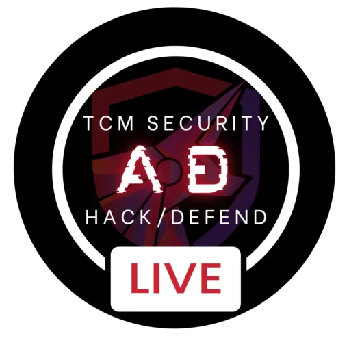 Hacking Active Directory Live Training - TCM Security